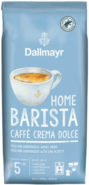 Dallmayr Home Barista Caffe Crema Dolce, 1kg - kavamedis